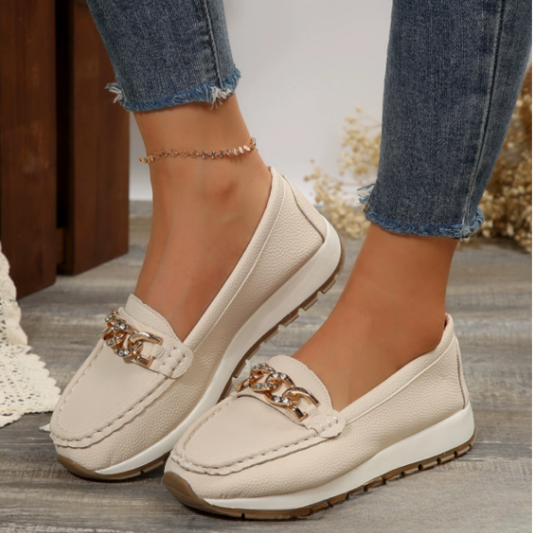 Evelyn - Diamond Buckle Loafers – Clara’s Boutique Hamptons